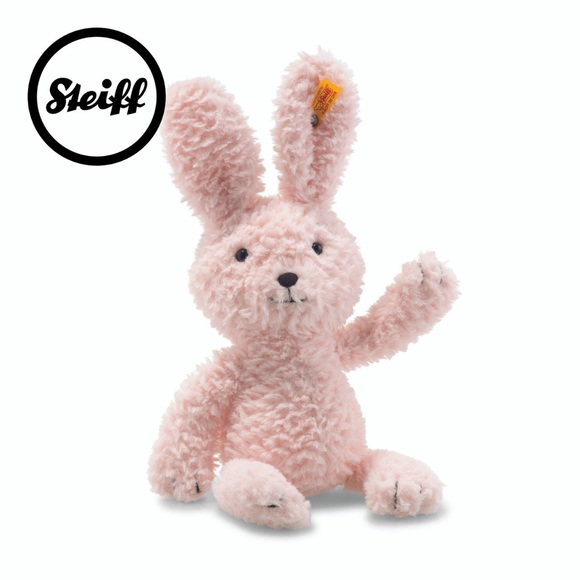 steiff | Toys | Stieff Candy Rabbit 1 Plush Pink Bunny | Poshmark